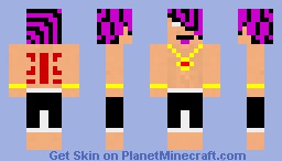 crazy man Minecraft Skin