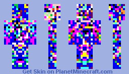 Crazy LSD Guy Minecraft Skin