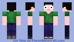 HD Crazy Steve Minecraft Skin