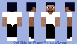 Crazy Steve Minecraft Skin