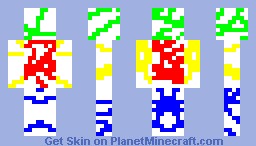 Crazy Skin Minecraft Skin