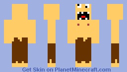 Crazy guy Minecraft Skin