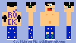 Crazy guy Minecraft Skin