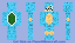 Crazy Shell man Minecraft Skin