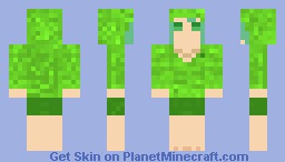 Creeper Girl Minecraft Skin