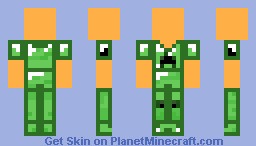Creeper Armor Minecraft Skin
