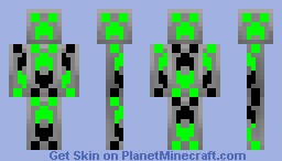Creeper-Bot Minecraft Skin