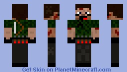 Creeper Hunter Minecraft Skin