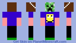 Creeper mask Minecraft Skin