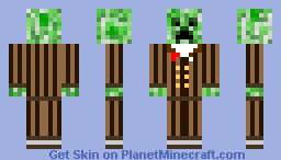 Creeper Suit Minecraft Skin