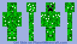 Creeper Minecraft Skin