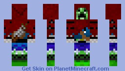 Creeper *In Cloak* Minecraft Skin