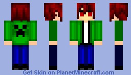 Creeper Jacket Minecraft Skin