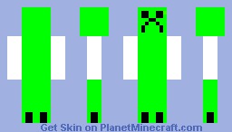 Creeper Minecraft Skin