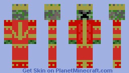 Creeperfied King Minecraft Skin