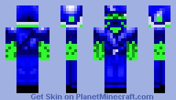 Creeper FootBall! Minecraft Skin