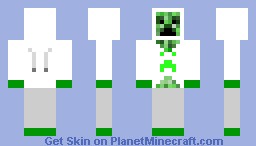 Creeper ready for winter Minecraft Skin