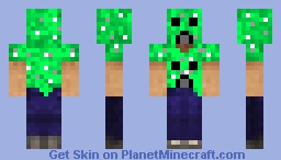 Creeper fan Minecraft Skin