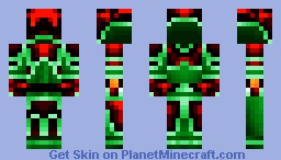 Corrupted Crimson Knight By Trulius (request) Minecraft Skin