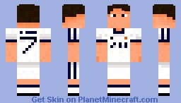Cristiano Ronaldo [ CR7 ] Minecraft Skin