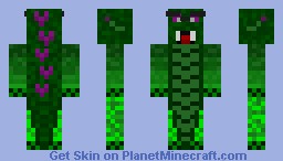 Crocodile Minecraft Skin