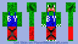 Epic crocodile Minecraft Skin