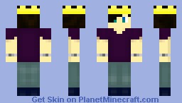 Crown Guy Minecraft Skin