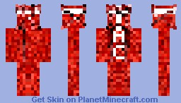 Red Glory Minecraft Skin