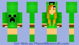 Spider Girl (Girl Mob Collection) Minecraft Skin