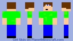 Custom Human 1 Minecraft Skin
