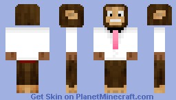 Custom Monkey Skin 3 Minecraft Skin
