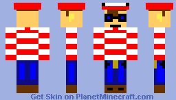 Wheres Waldo Minecraft Skin