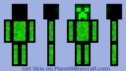 Custom creeper skin Minecraft Skin