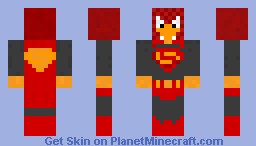 Custom angry bird skin Minecraft Skin