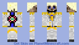 Skeleton Wealth Minecraft Skin