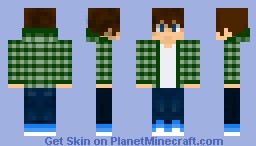 •Cute Guy Green-By Spearpike•♫ Minecraft Skin