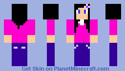 Cute normal girl Minecraft Skin