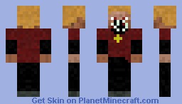 Vampire Steve Minecraft Skin