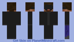 Matrix Style Character Minecraft Skin