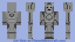 Cyberman-Doctor Who Minecraft Skin