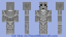 Cyberman Minecraft Skin