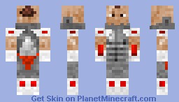 Cyborg with mohawk Minecraft Skin
