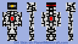 Prototype 5292 Cyborg Minecraft Skin