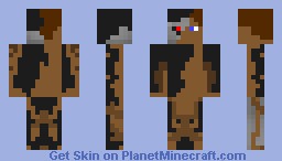cyborg Steve Minecraft Skin