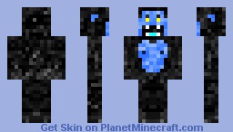 Blue monkey Minecraft Skin