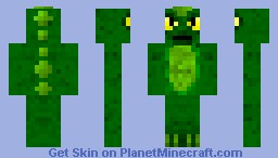 Lizardman Minecraft Skin