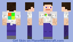Microsoft Staff Member Minecraft Skin