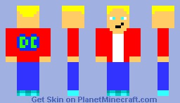 DC Shirt Minecraft Skin