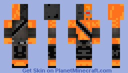 Deathstroke Minecraft Skin