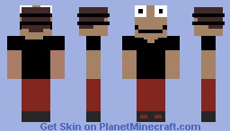 BIG EYED MAN Minecraft Skin